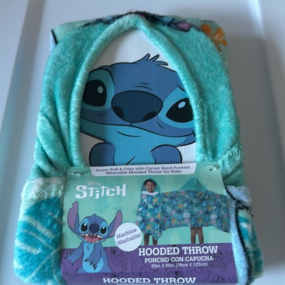 Disney | Other | Disney Stitch Hooded Throw | Poshmark